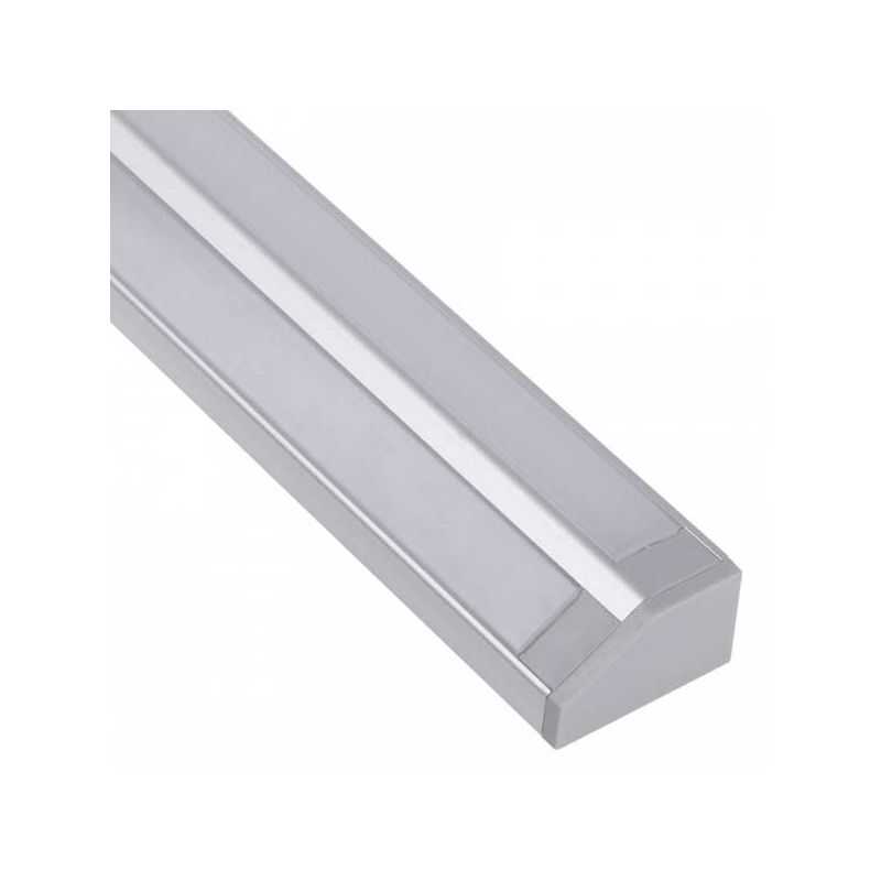Perfil Aluminio Esquinero doble 2 Metros Tira LED | Decoled Valencia