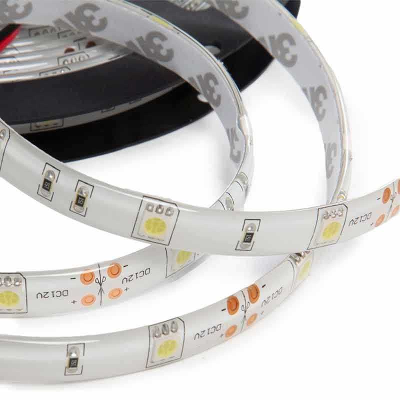 Tira LED SMD 5050 7,2 W/m 12V IP65 1 metro